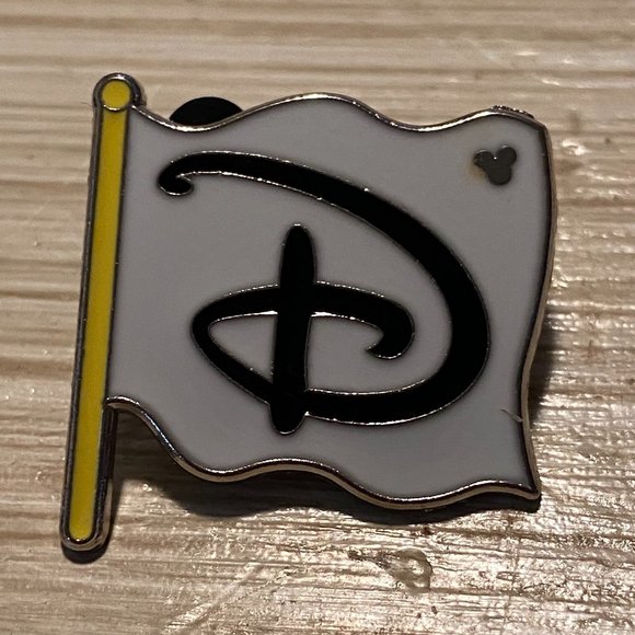 Disney | Accessories | Disney D Hidden Mickey Flag Pin | Poshmark